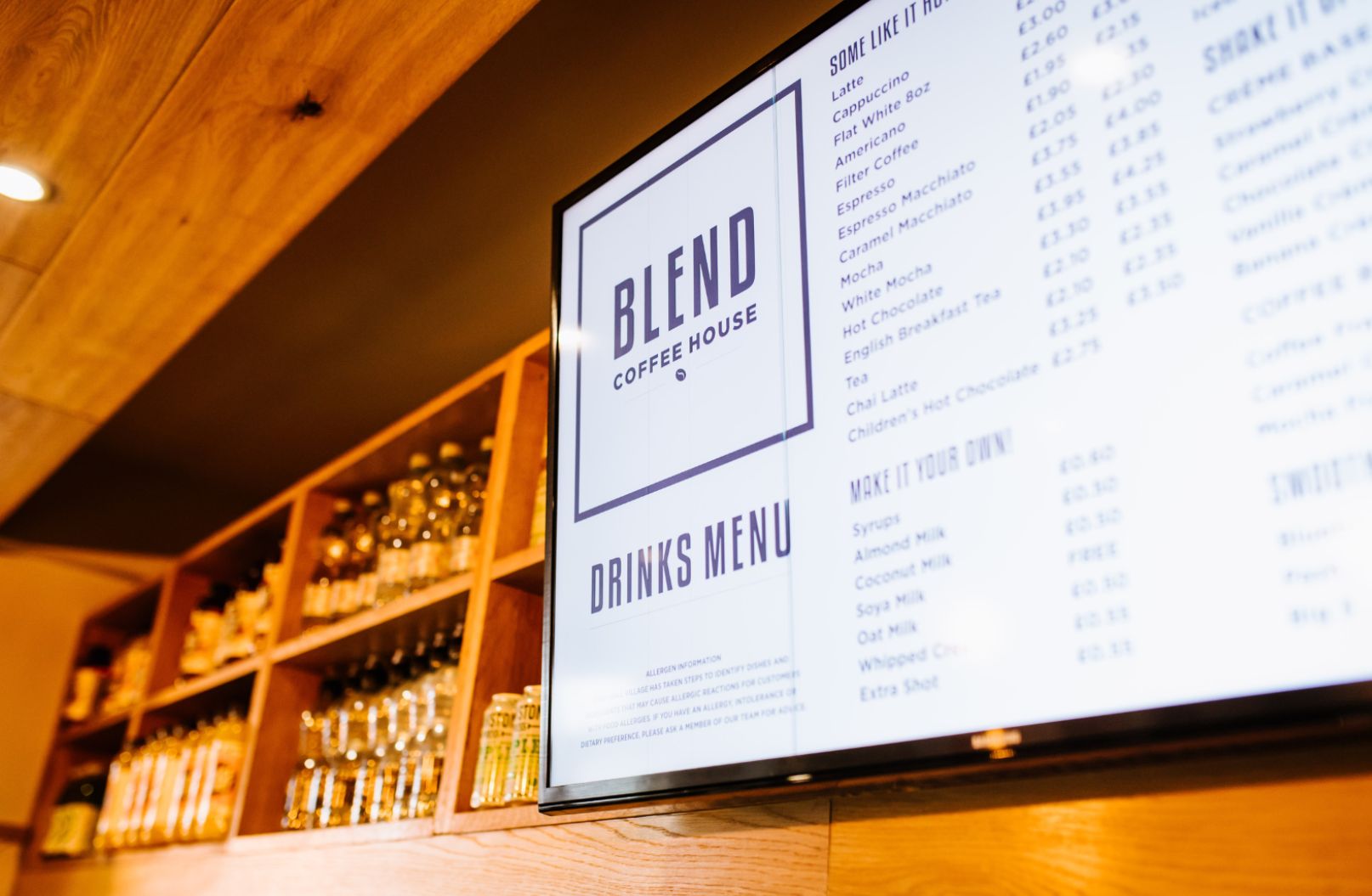 Blend | Blend, Coffee House, Wrea Green, Lancashire | Ribby Hall Village